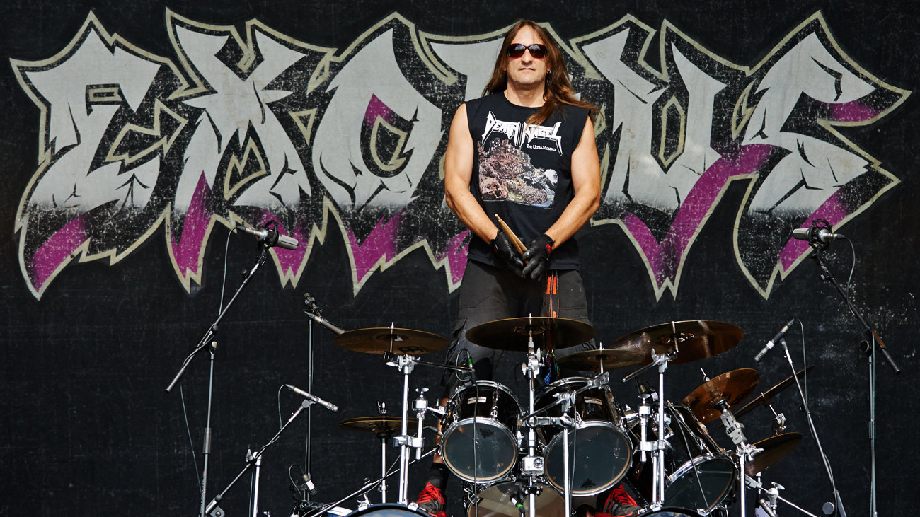 Tom Hunting weer achter de drums bij Exodus | Zware Metalen