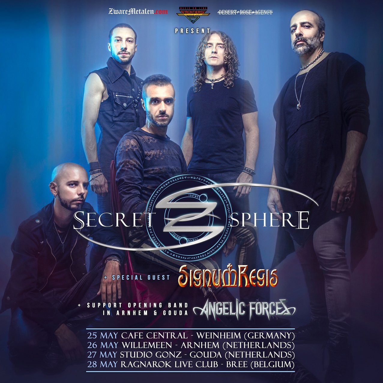 Aldo Lonobile en de vriendenband van Secret Sphere | Zware Metalen